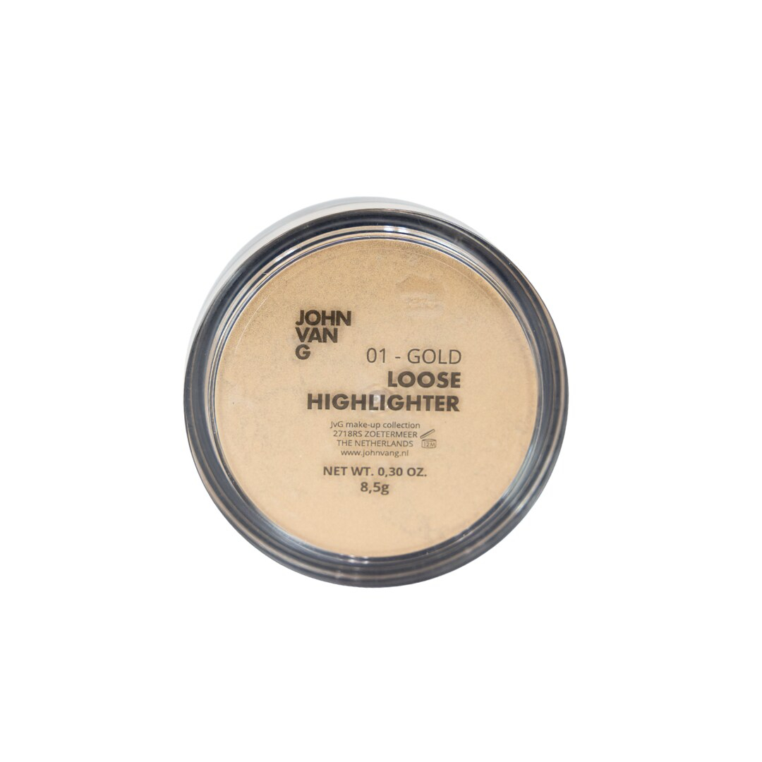 Loose Highlighter Gold – Buildable Glow | John van G